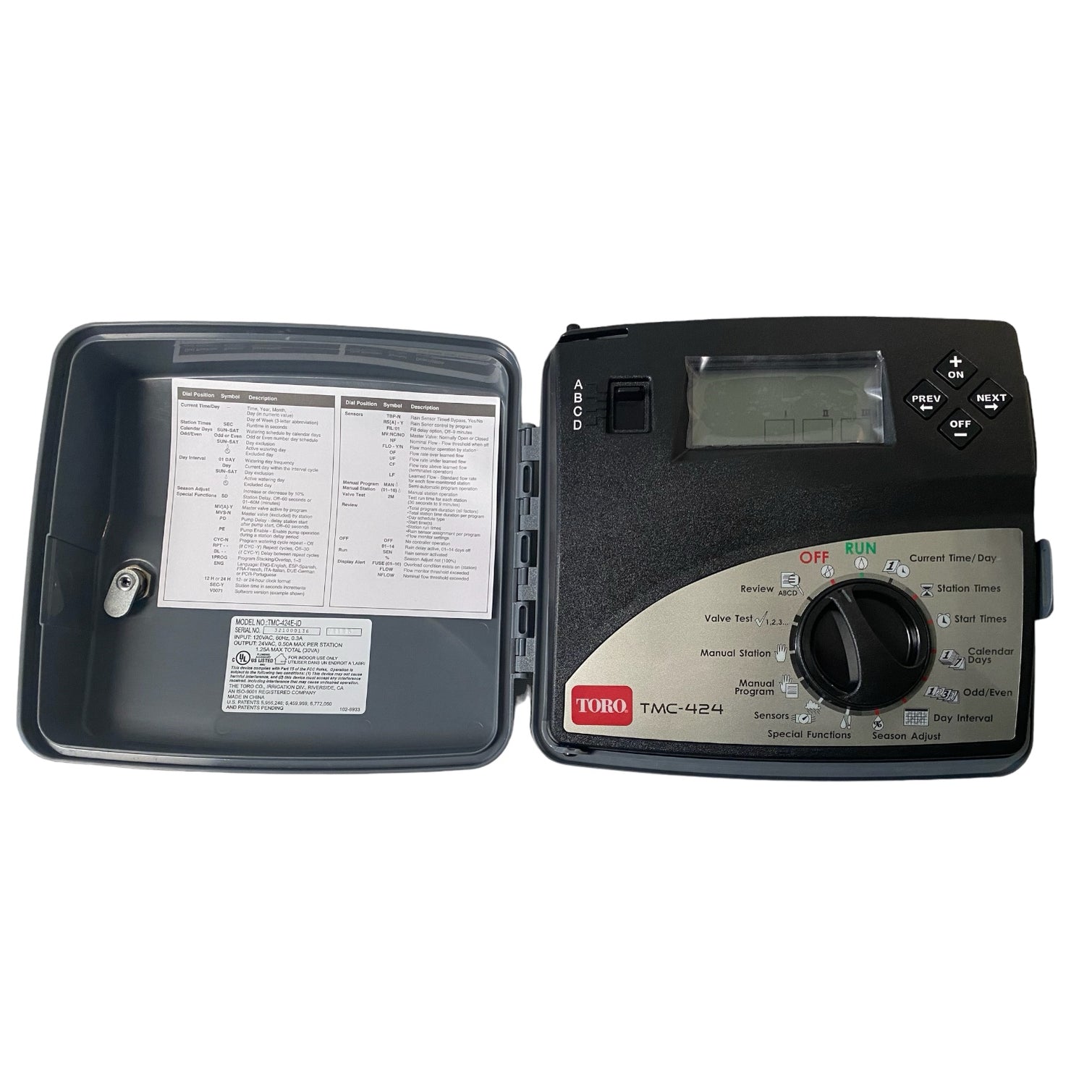 Toro TMC-424 Series Controllers — Sprinkler Supply Store