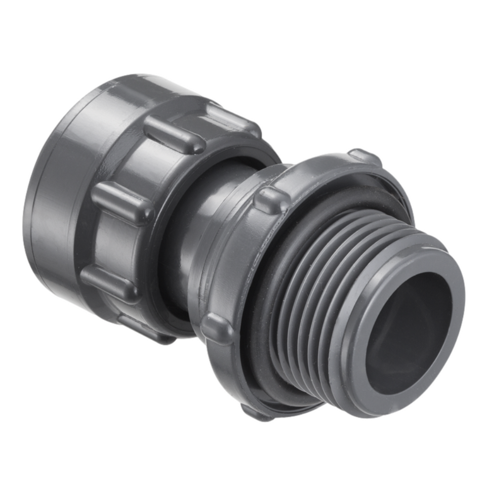 Spears - MA2907-010 - Spears PVC Manifold Coupling 1 in. Swivel X Mpt ...