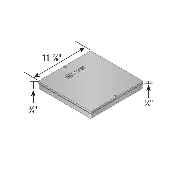 NDS - 1220 - 12 X 12" Box Cover — Sprinkler Supply Store