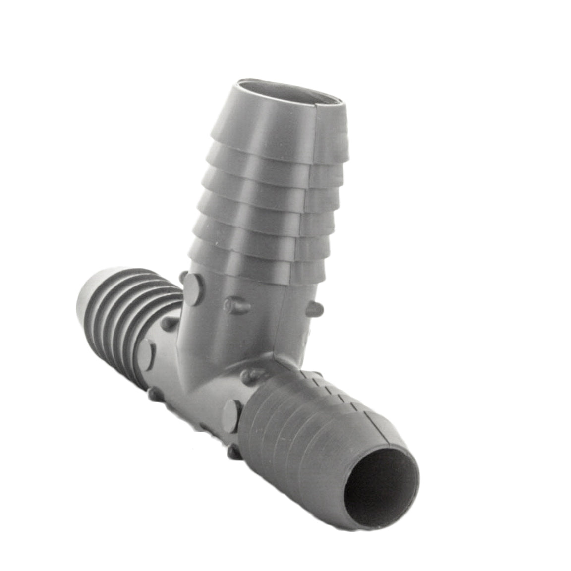 Poly Pipe Bullhead Tee (Ins x Ins x Bullhead) — Sprinkler Supply Store