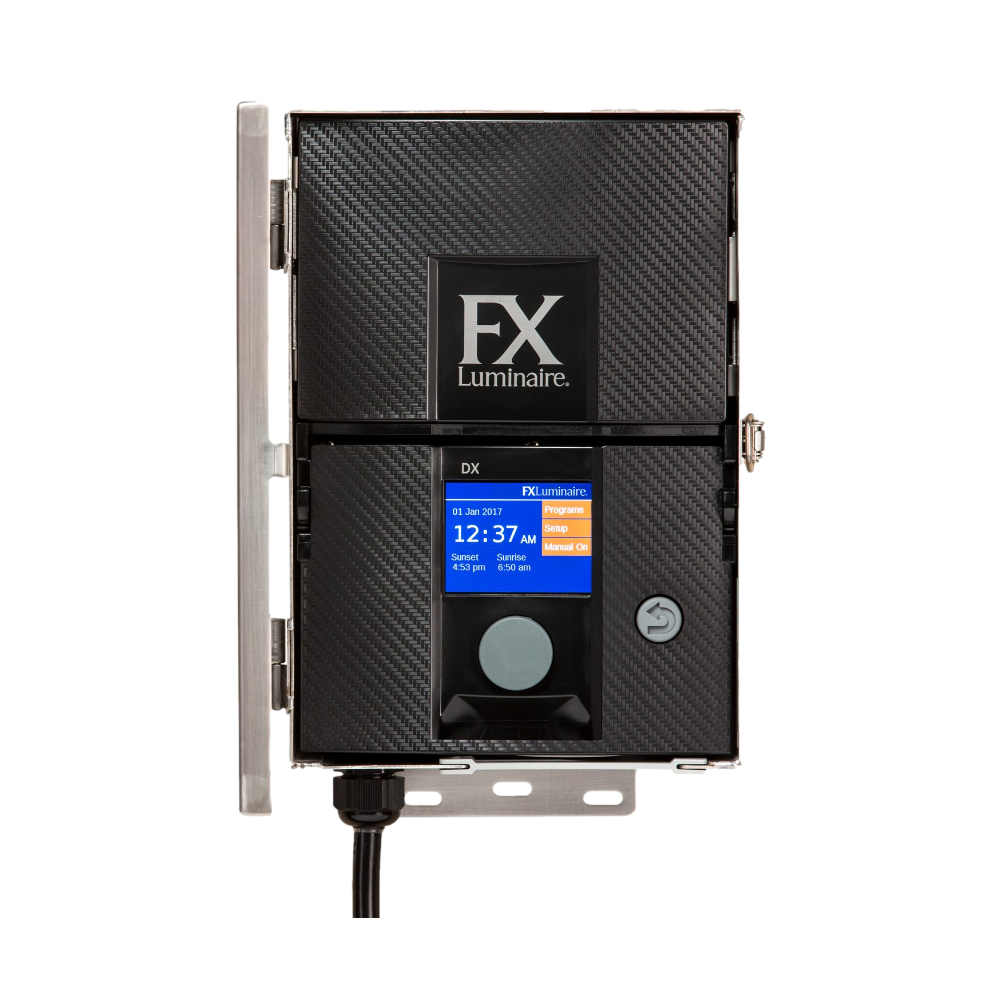 FX DX Transformer Matte Gray with Integrated Astronomic Timer — Sprinkler Supply Store