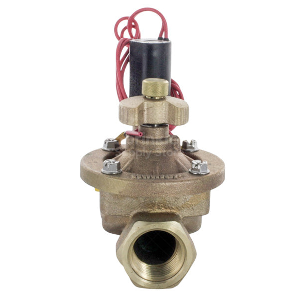 Hunter IBV101GFS - 1" Brass Globe Valve, Filter Sentry — Sprinkler ...