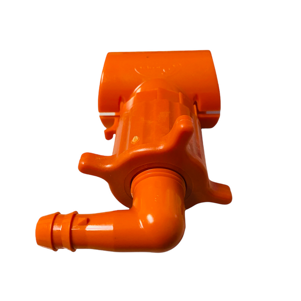 Dawn KwikTap Poly Saddle Tee x Swing Elbow — Sprinkler Supply Store
