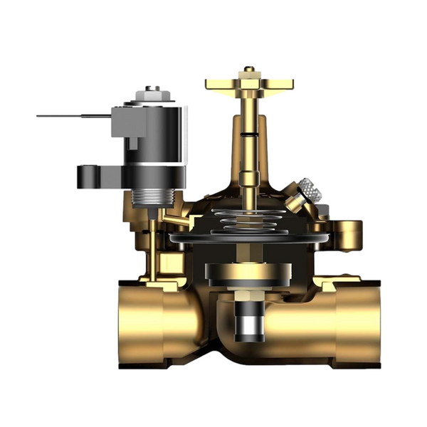 Superior Globe Valve 950 Brass w/ Flow Control FIPT x FIPT — Sprinkler ...